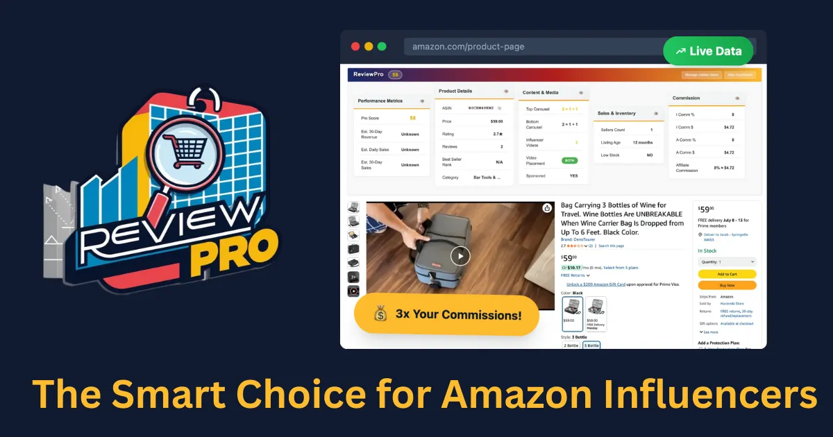 ReviewPro - Amazon Influencer Tool
